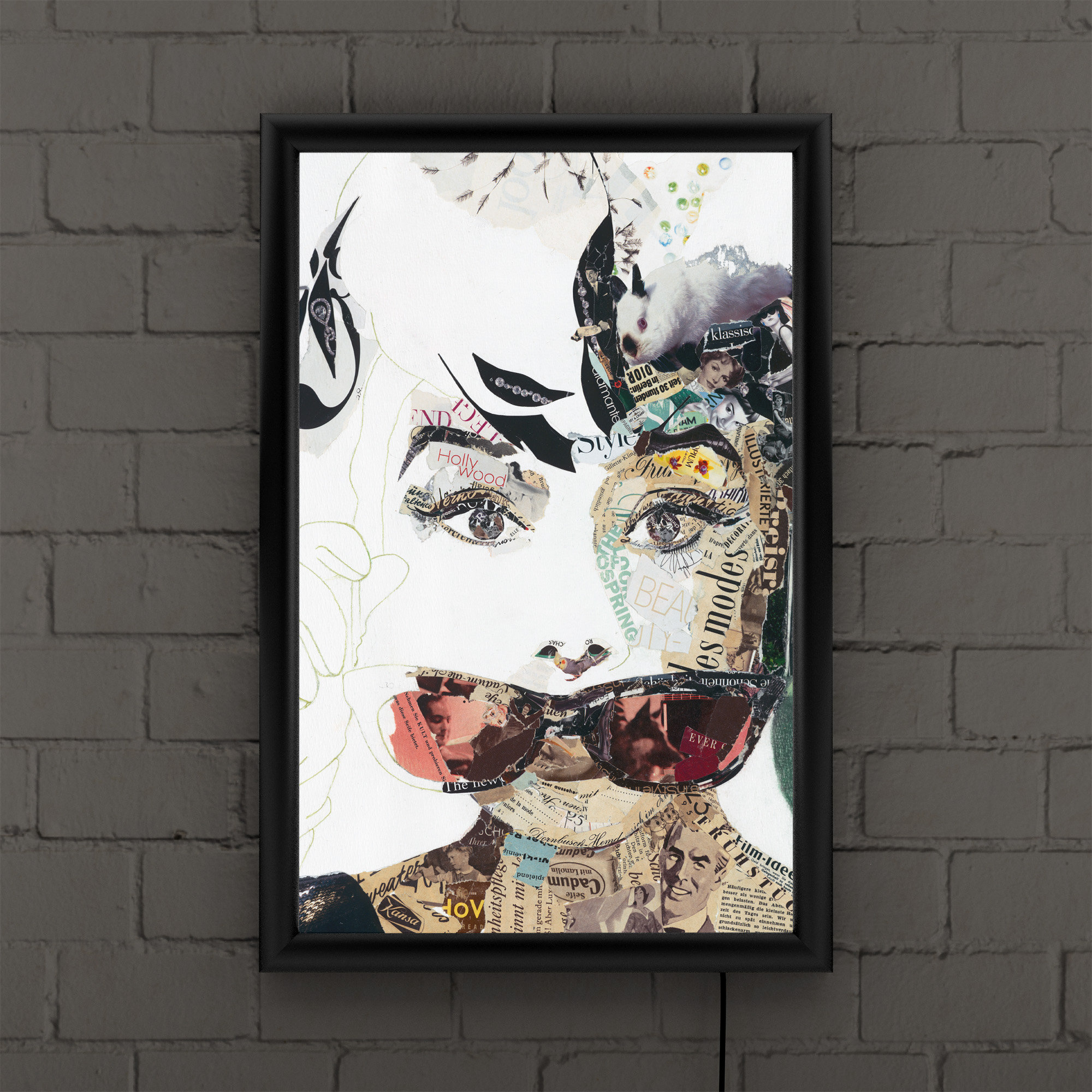 House of Hampton® Audrey by Ines Kouidis - Picture Frame Graphic Art ...