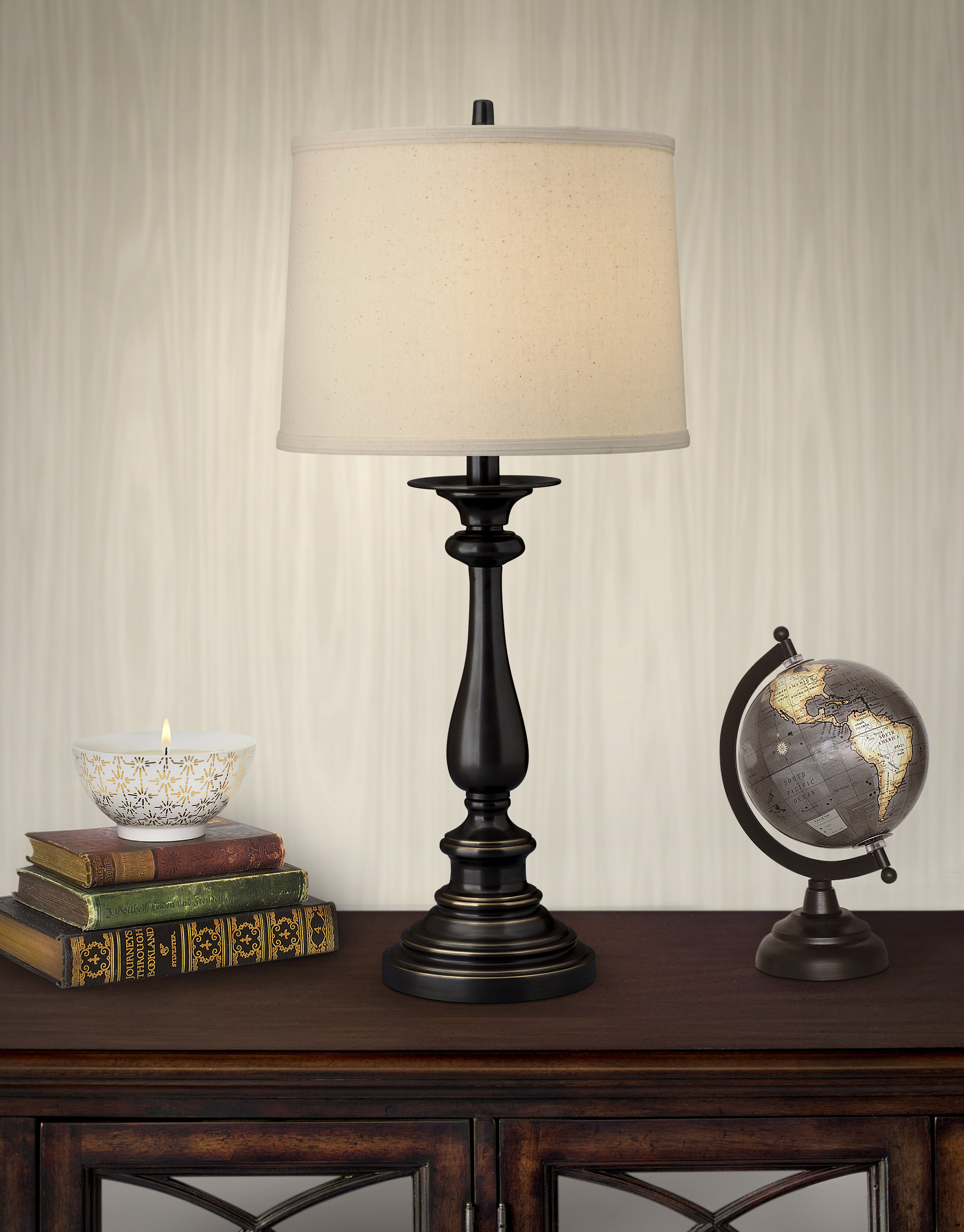 Medallion Lighting Kings Arms 27" Madison Bronze Table Lamp | Wayfair