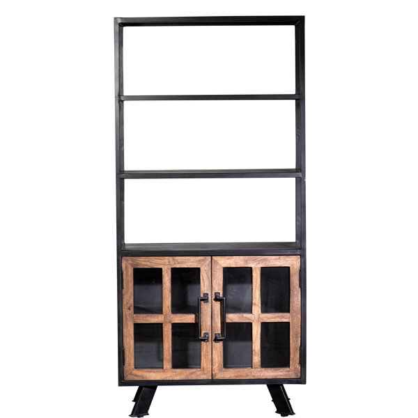 Williston Forge Waseca 75'' H x 35'' W Steel Standard Bookcase | Wayfair