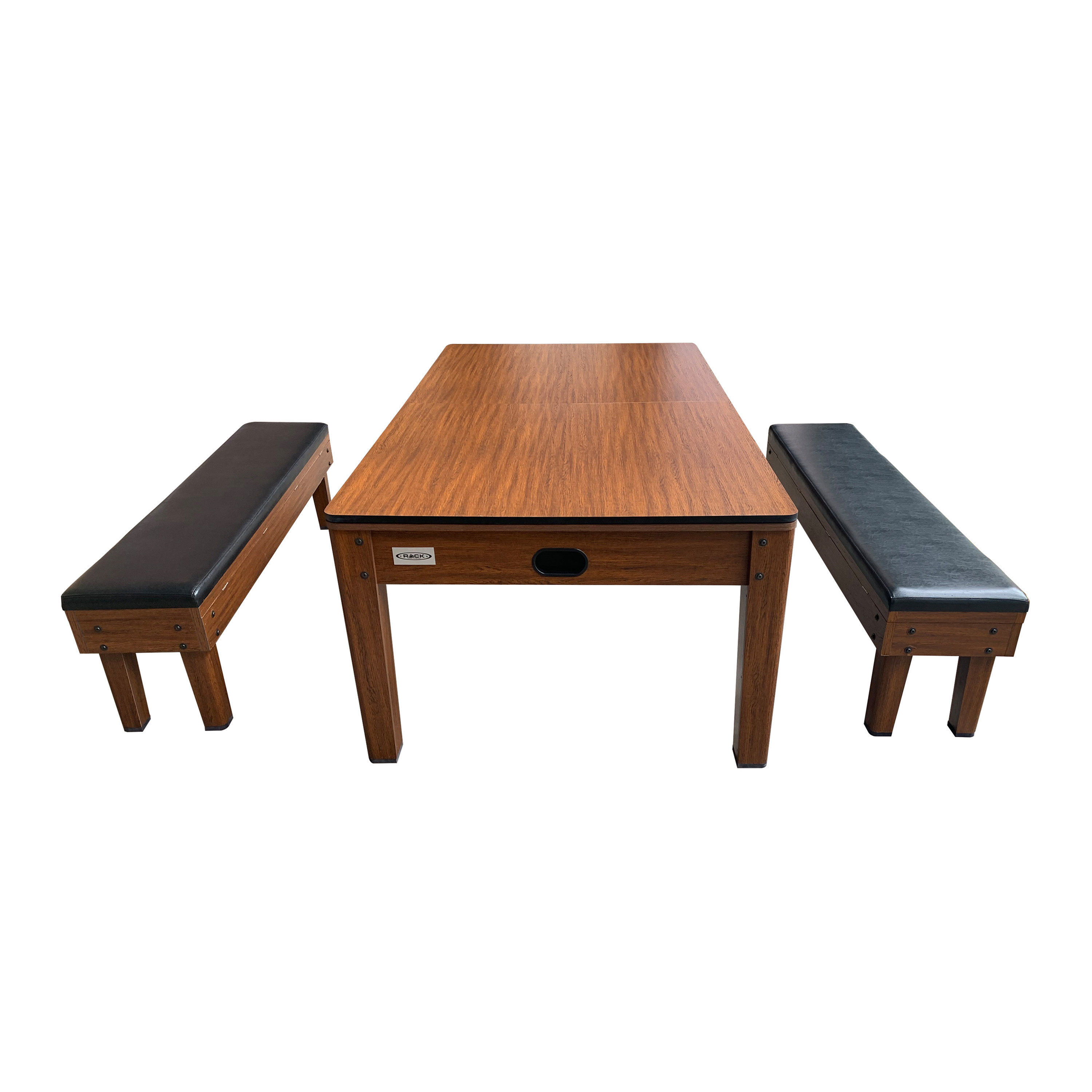 RACK Pool Tables Rack Luxor 7.5-Foot 4-In-1 Multi-Game Swivel Billiard ...