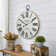 Gracie Oaks Jamel Metal Wall Clock & Reviews | Wayfair