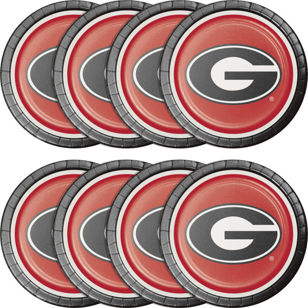 Creative Converting University of Georgia Paper Dinner Plate | Wayfair