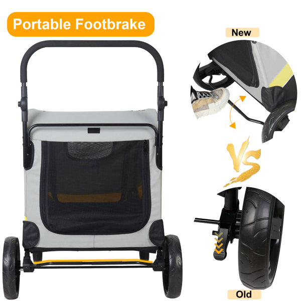 BingoPaw Folding Standard Stroller & Reviews | Wayfair