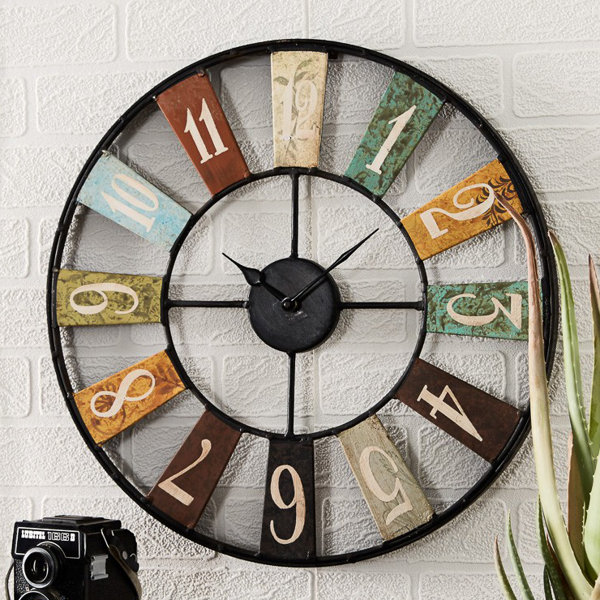 Tryphena 48cm Wall Clock | Wayfair.co.uk