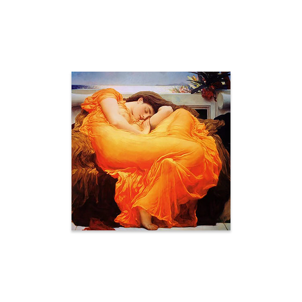 Red Barrel Studio® Flaming June by Frederic Leighton - Unframed ...