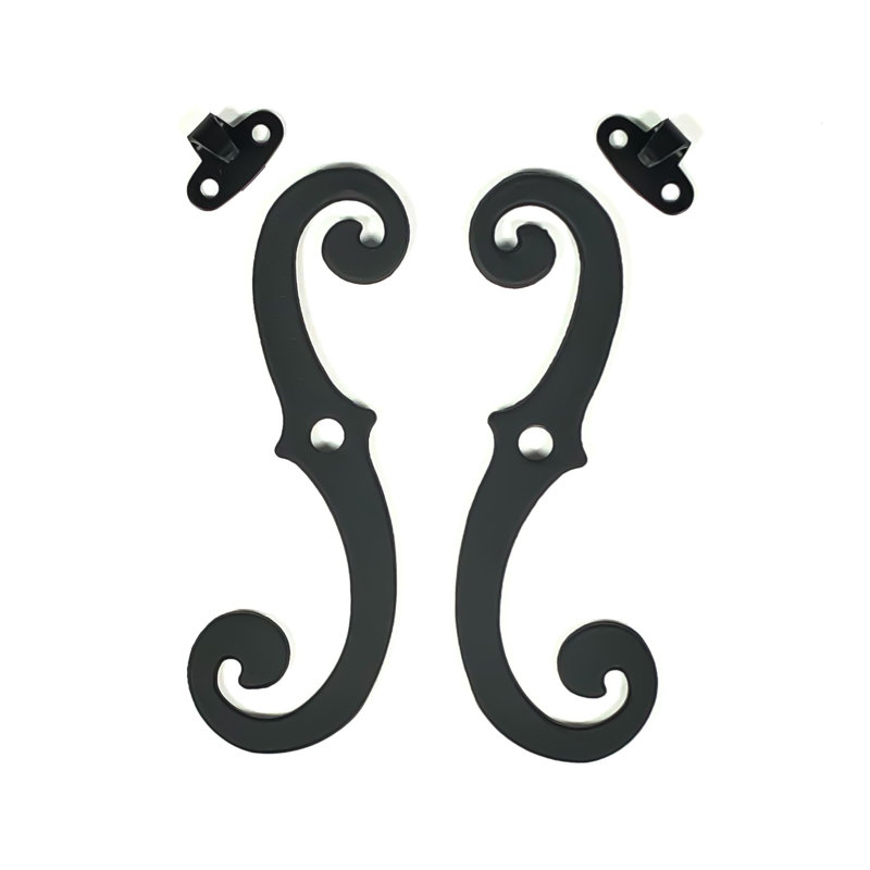 Acorn Smooth S Shutter Holdback, Pair | Wayfair