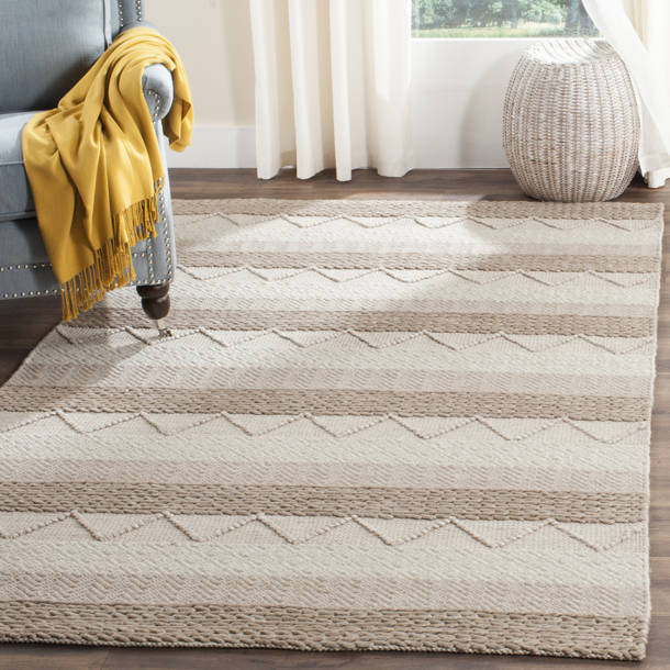 Union Rustic Jacques Handmade Gray/Ivory Rug & Reviews | Wayfair