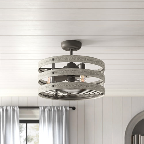 Farmhouse & Rustic Small Room Ceiling Fans | Birch Lane