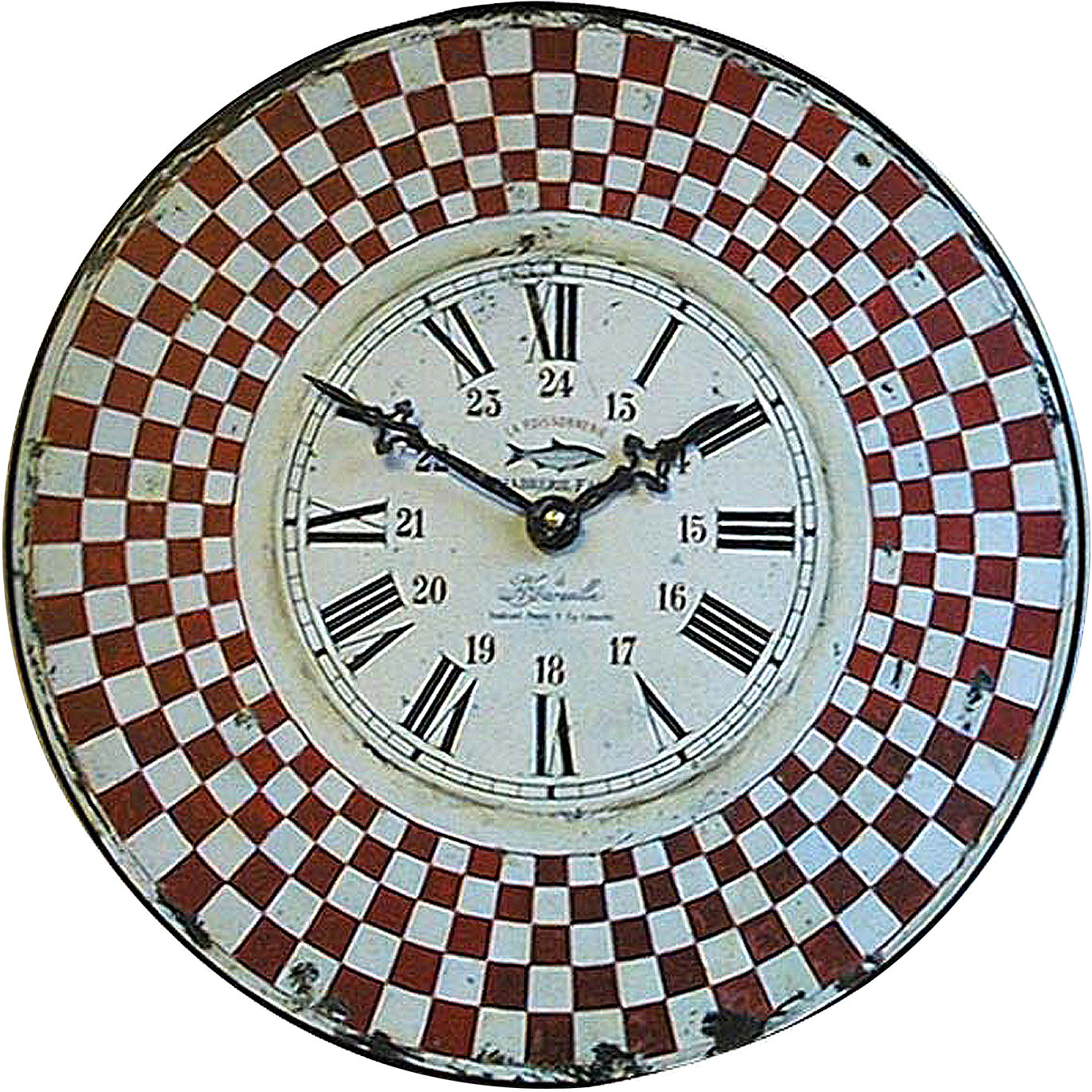 Roger Lascelles Clocks Metal Wall Clock | Wayfair.co.uk