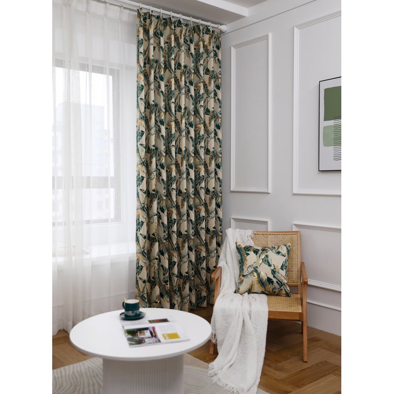 Visionary Home Rayon Room Darkening Curtain Pair | Wayfair