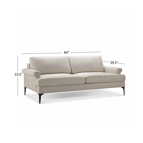 Latitude Run® Zadien 84'' Upholstered Sofa | Wayfair