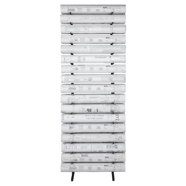 Brookside Design VR165 Vis-I-rack High Capacity Roll File Blueprint ...