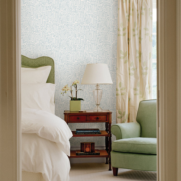 AllModern Delaney Geometric Wallpaper & Reviews | Wayfair