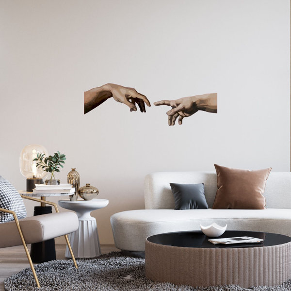 George Oliver Creation of Adam Wall Decal | Wayfair