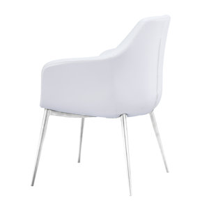 George Oliver Teegan Solid Back Arm Chair & Reviews | Wayfair