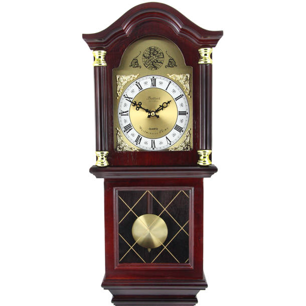 Astoria Grand 81.5'' H Wood Grandfather Clock & Reviews | Wayfair