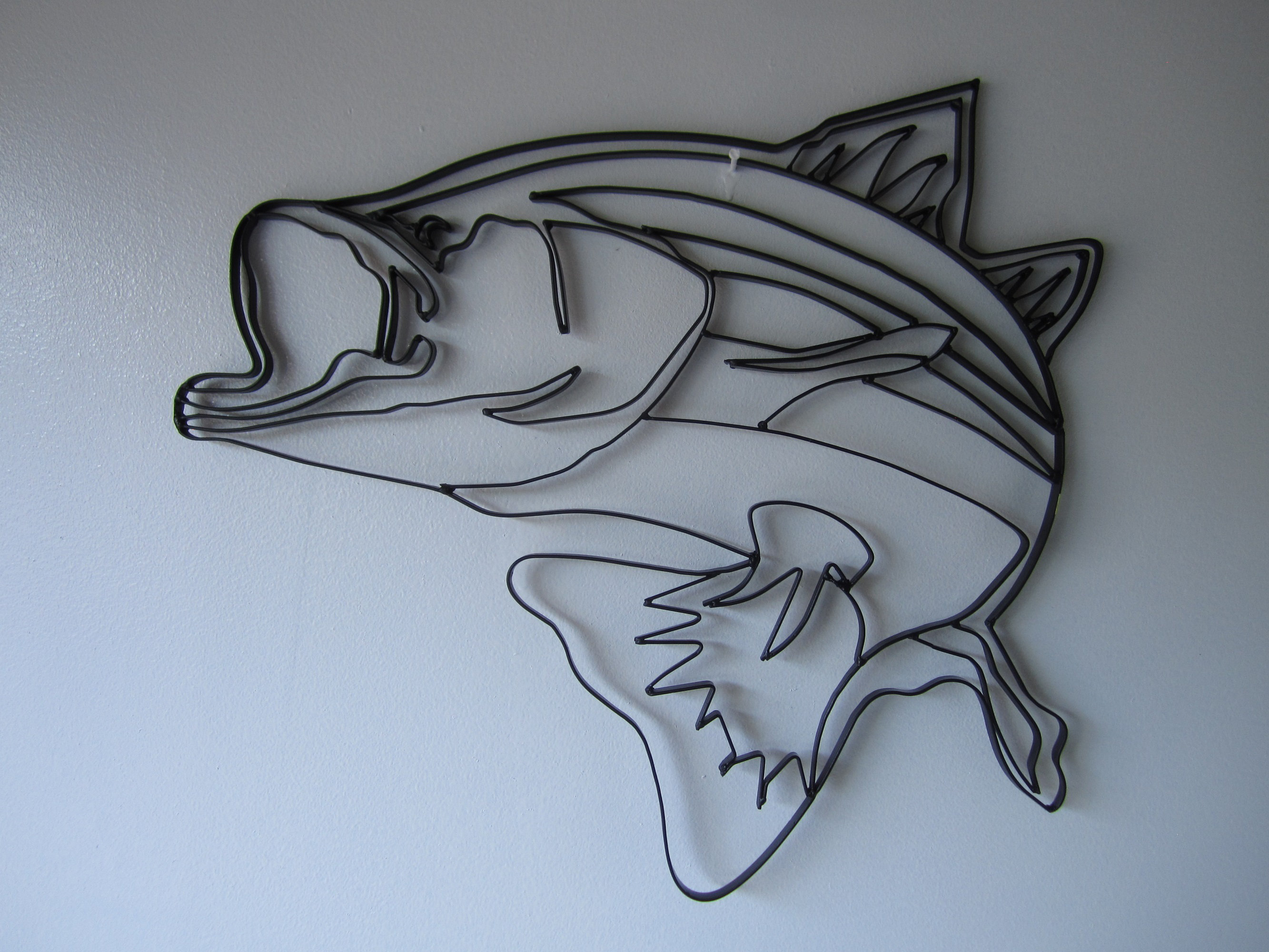 Loon Peak® Contemporary Bass Fishl Wall Décor | Wayfair