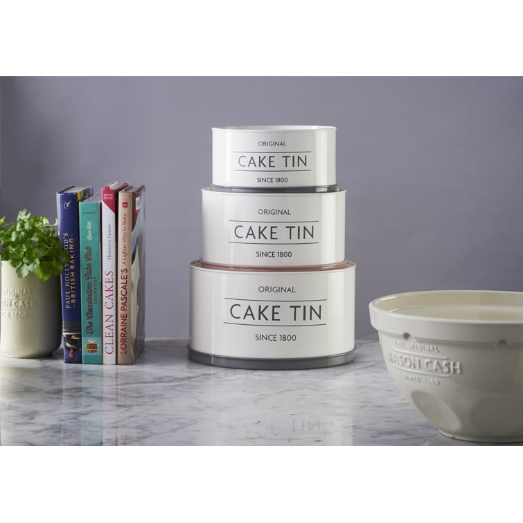 Mason Cash Innovative Kitchen 3 Piece Cake Tin Set & Reviews | Wayfair ...