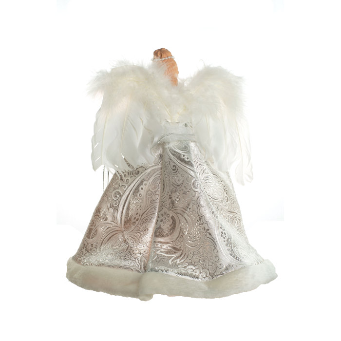 The Holiday Aisle® White Angel 10 Light Tree Topper & Reviews | Wayfair