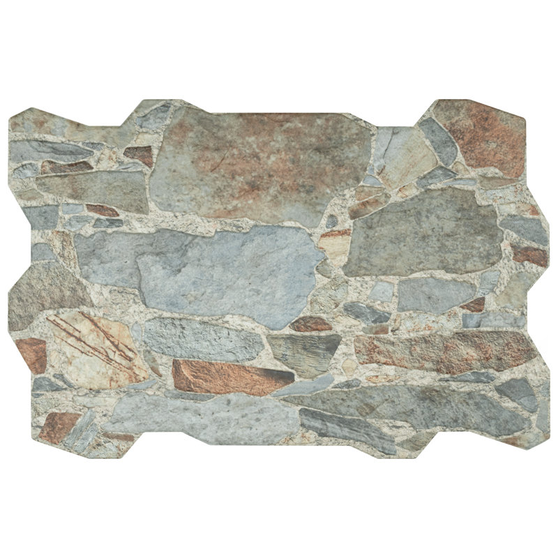 Merola Tile Rambla 15" x 23" Porcelain Stone Look Wall & Floor Tile ...