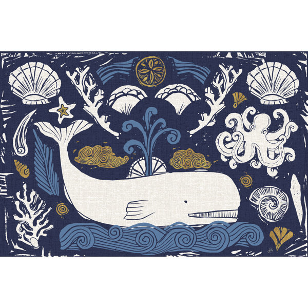 Rosecliff Heights Primitive Sea I by Daphne Brissonnet - Wrapped Canvas ...