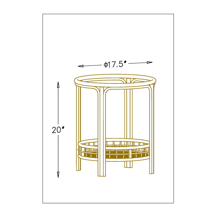 Bayou Breeze Trianon End Table | Wayfair