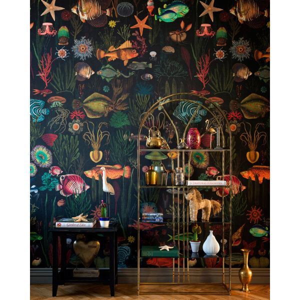 Mind The Gap Atoll Abstract Wallpaper Roll | Perigold