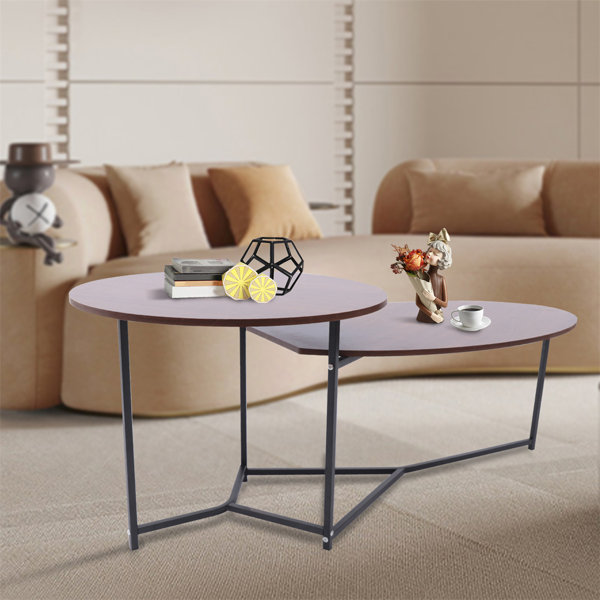 17 Stories Sheaw Sled Nesting Tables Coffee Table - Wayfair Canada
