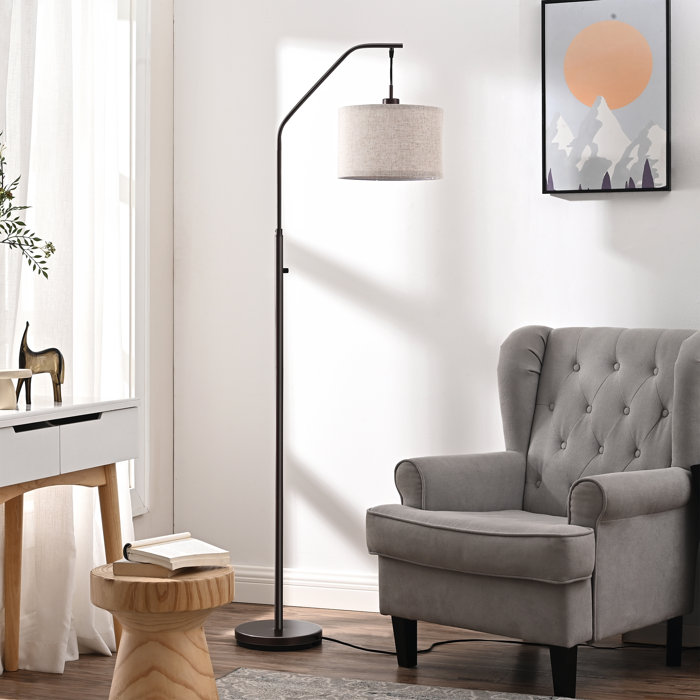 George Oliver Mccurry 68" Arched Dimmable Floor Lamp & Reviews | Wayfair