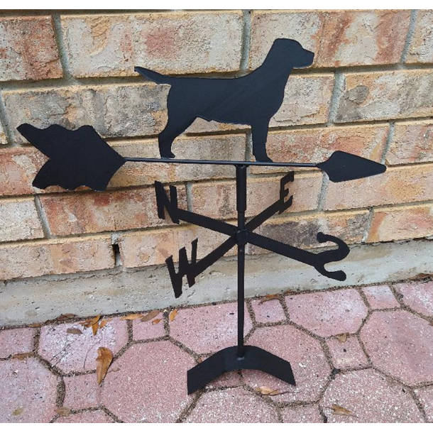 Montague Metal Products Deluxe Lab Dog Weathervane & Reviews | Wayfair