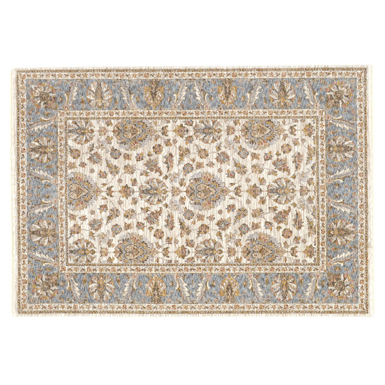 Marlow Home Co. Cliften Tufted Blue/Beige Rug | Wayfair.co.uk