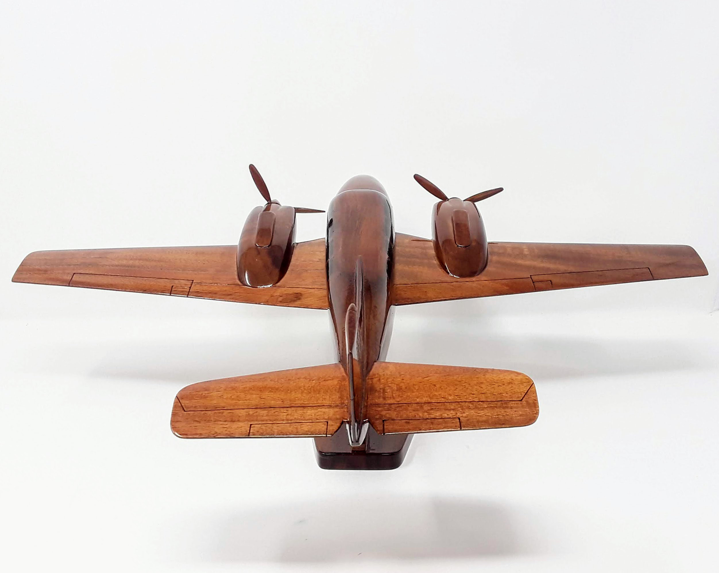 Winston Porter Robel Wooden Barron G58 Airplane Model | Wayfair