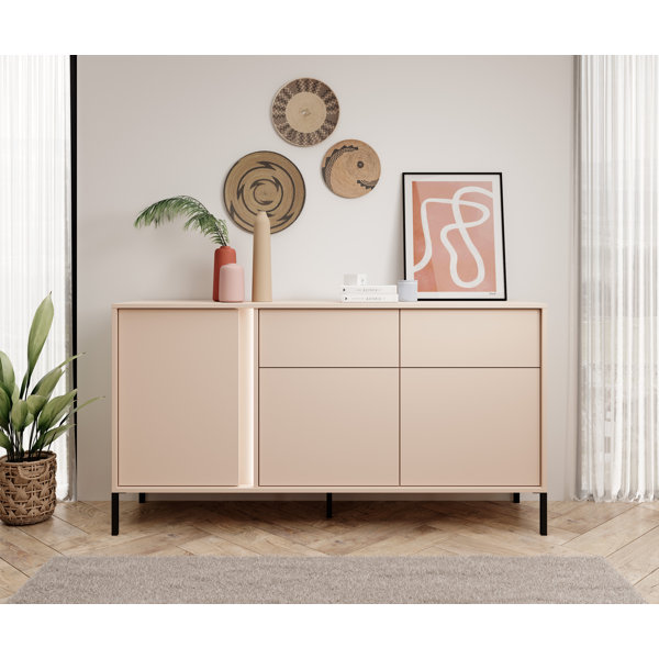 Ebern Designs Latwanda 154Cm Wide 2 Drawer Sideboard | Wayfair.co.uk