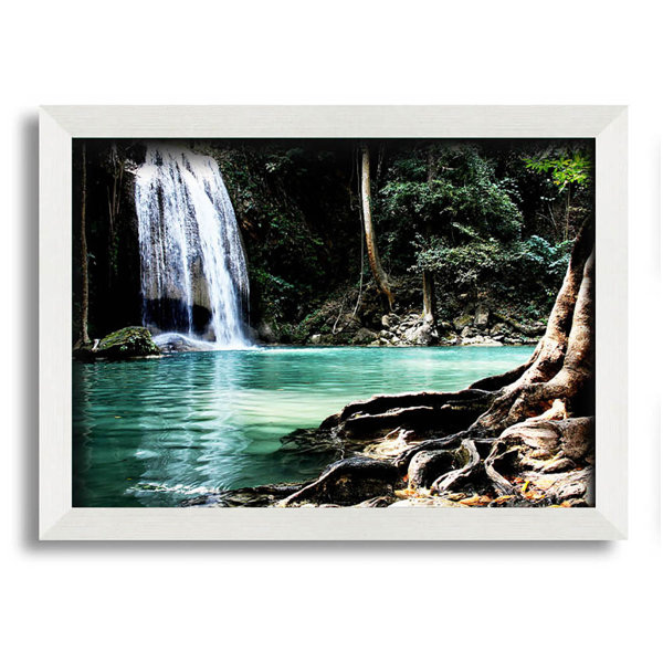 Alpen Home Gorge Paradise Waterfall - Print | Wayfair.co.uk