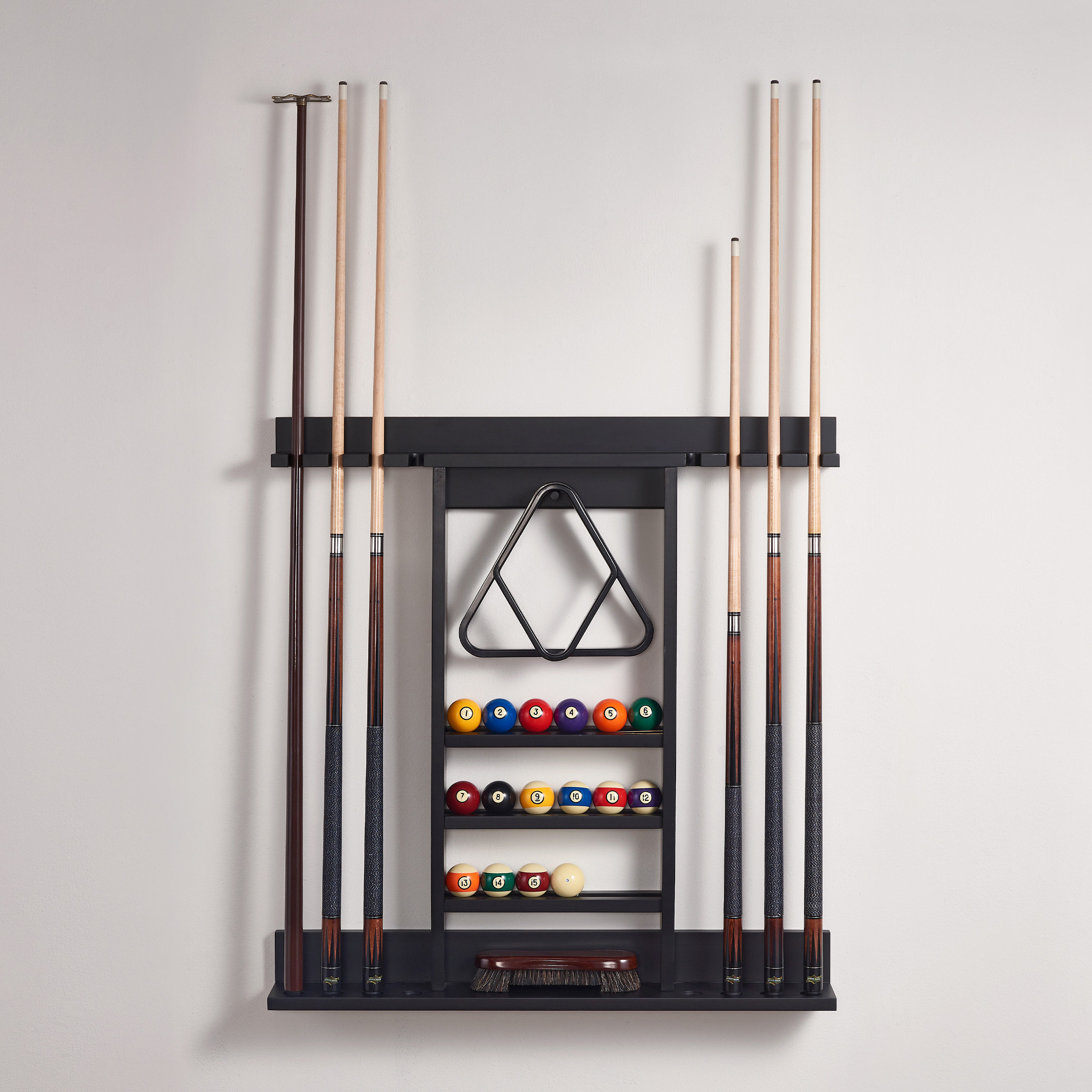 HB Home Billiard Wall Rack & Reviews | Wayfair