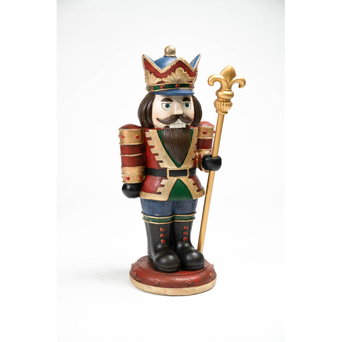 Hi-Line Gift Ltd. WOODEN FINISH SMALL NUTCRACKER & Reviews | Wayfair