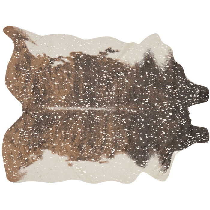 Union Rustic Duran Performance Walnut/Champagne Rug & Reviews | Wayfair