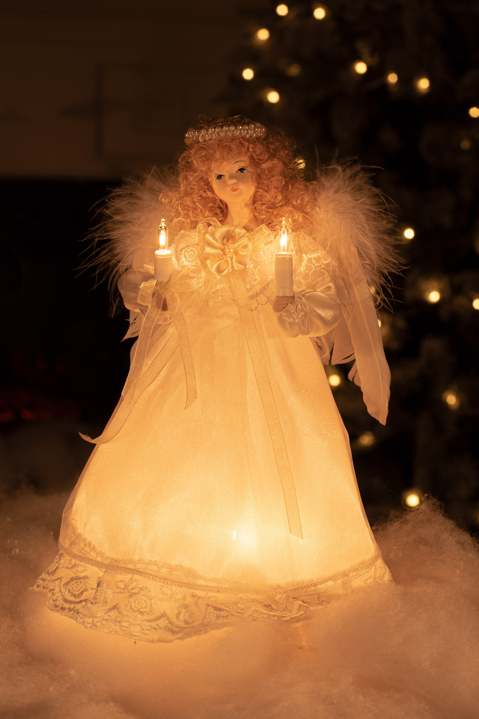 The Holiday Aisle® 10" Angel Tree Topper & Reviews | Wayfair
