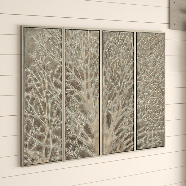 Steelside™ 4 Piece Wall Décor Set & Reviews | Wayfair