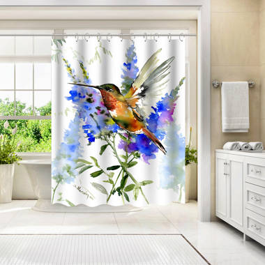 Winston Porter Sippel Shower Curtain | Wayfair