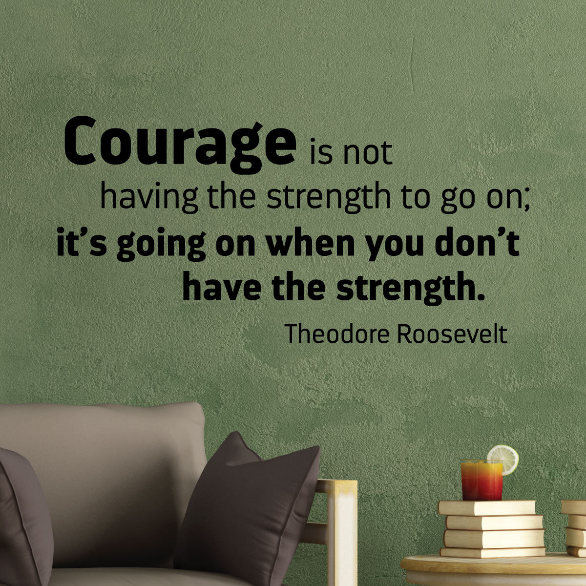 Belvedere Designs LLC Courage To Go On Wall Quotes™ Decal & Reviews ...