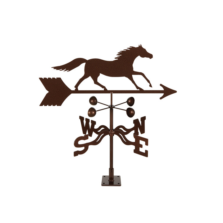 Union Rustic Bremond Running Horse Weathervane & Reviews | Wayfair