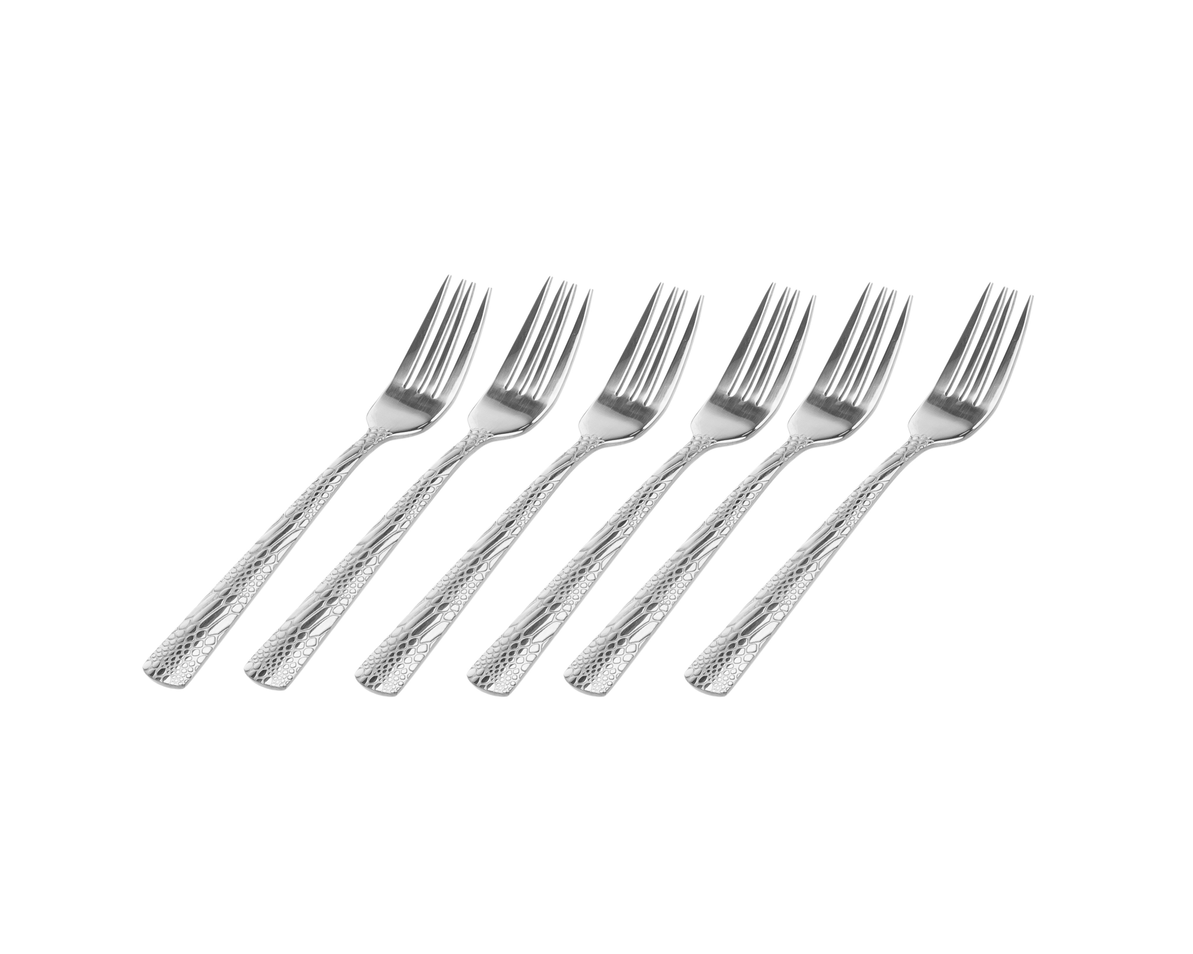 Godinger Silver Art Co Donatella 18/0 Stainless Steel Appetizer Forks ...