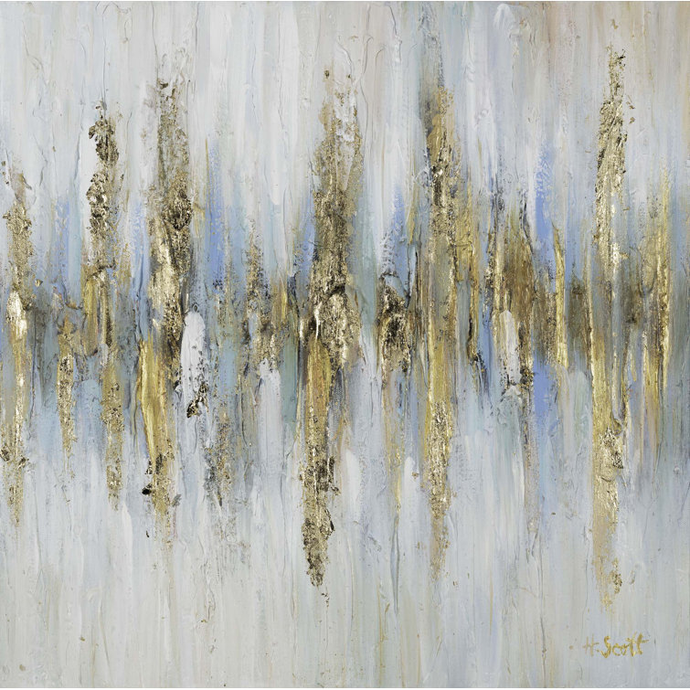 Yoffi Art Subjective 1 by - Wrapped Canvas Painting | Wayfair