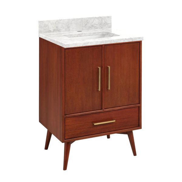 Signature Hardware 24" Novak Single Bathroom Vanity Set with ...