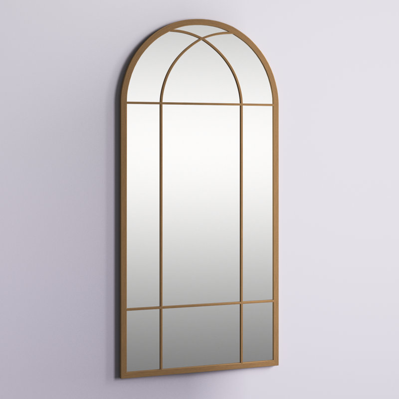 Willa Arlo Interiors Roseberry Framed Arch Mirror 19x40 & Reviews | Wayfair