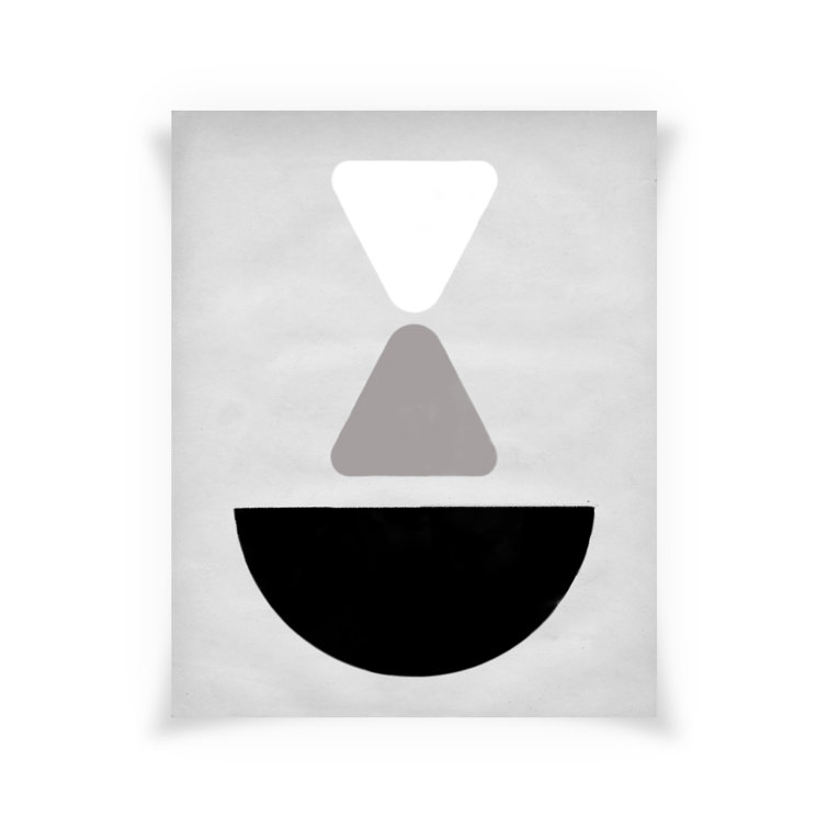 Nature Creative Abstract Nature Shapes Wall Art | Wayfair