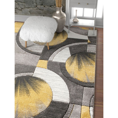 Well Woven Performance Gold/Grey Rug & Reviews - Wayfair Canada