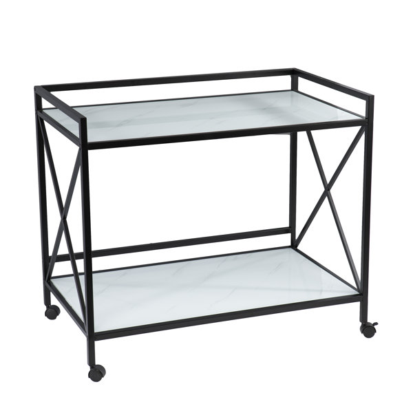 Everly Quinn Emsley Bar Cart & Reviews | Wayfair