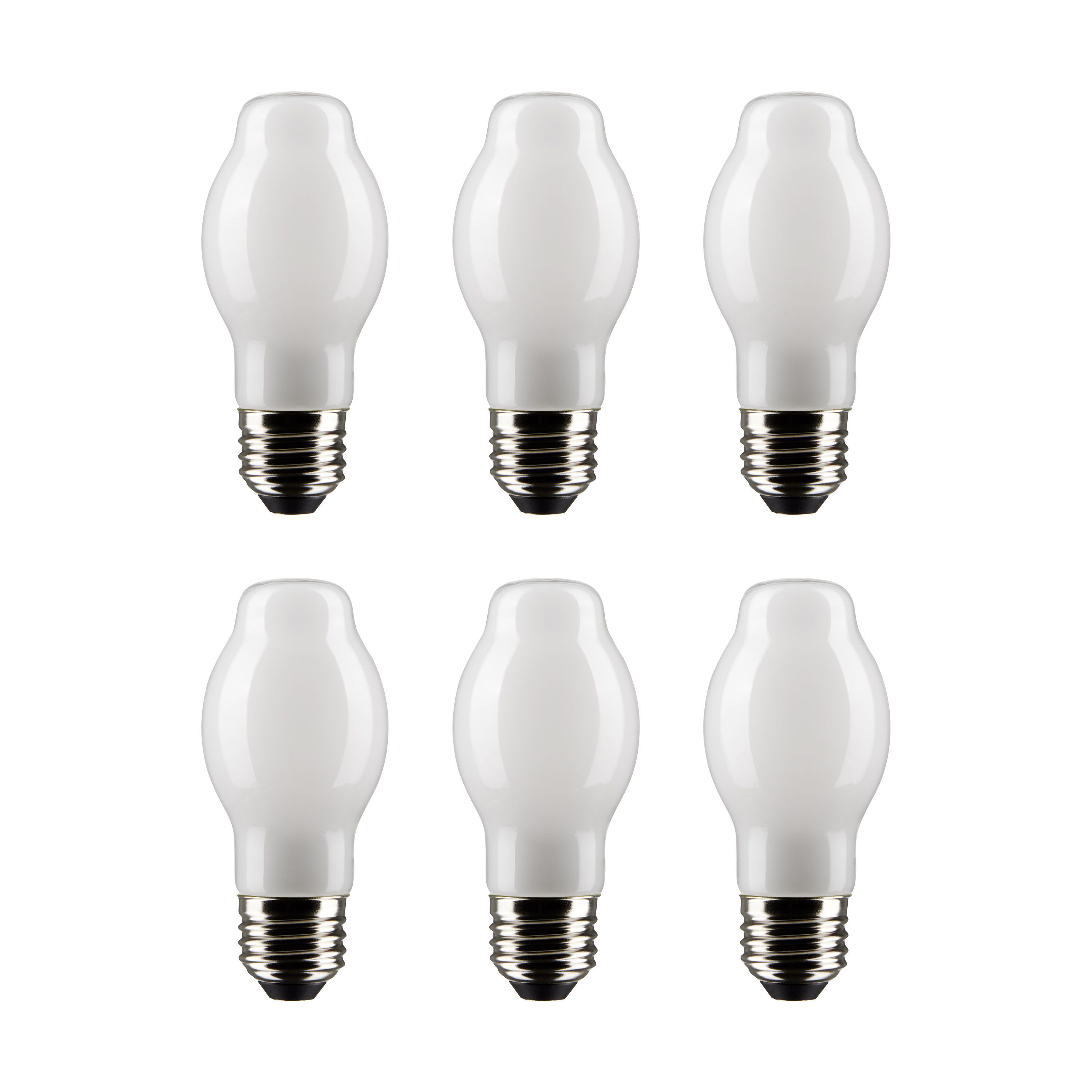 Satco 5 Watt (45 Watt Equivalent), BT15 LED, Dimmable Light Bulb, E26 ...